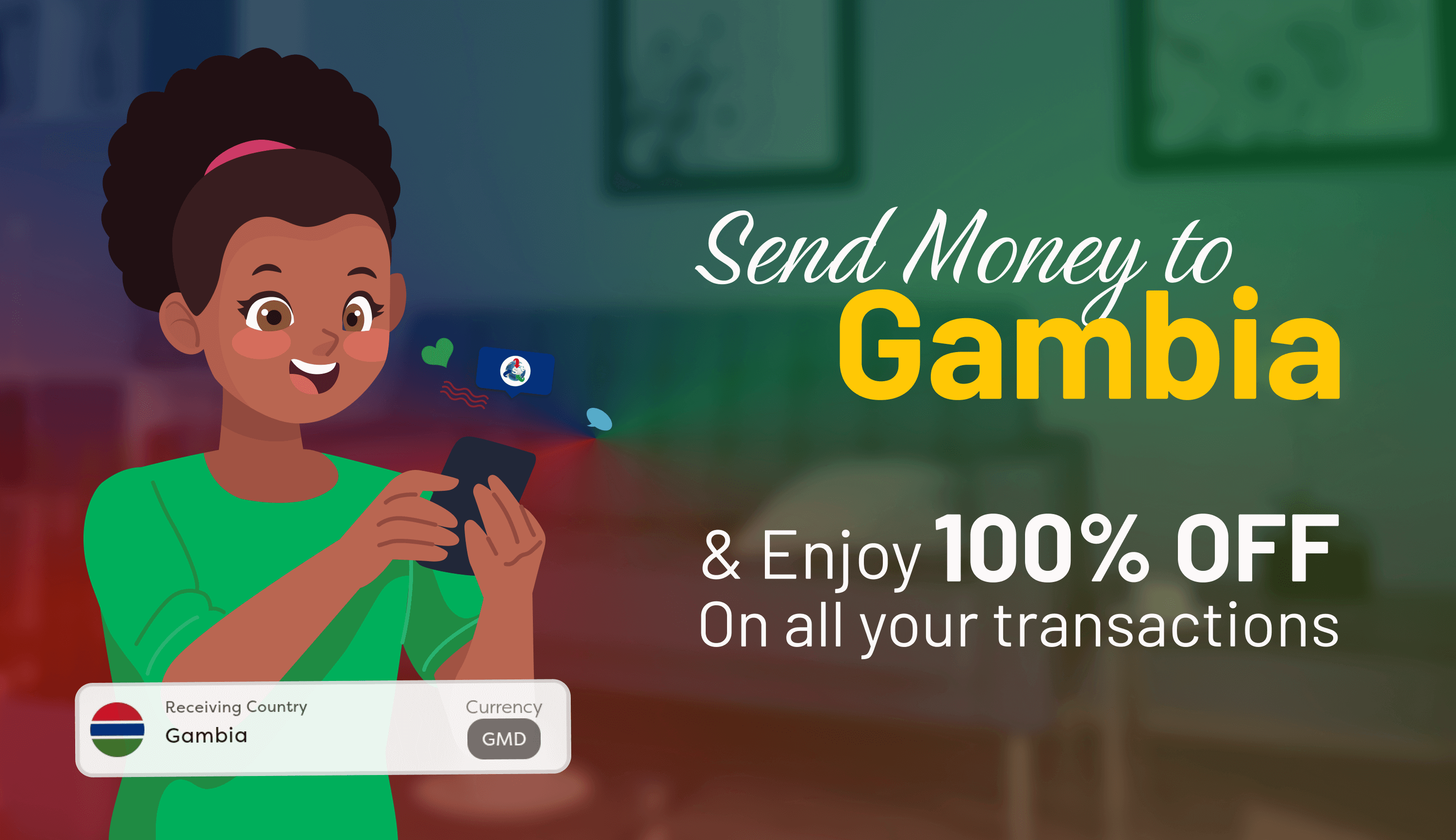 Send Money To Gambia